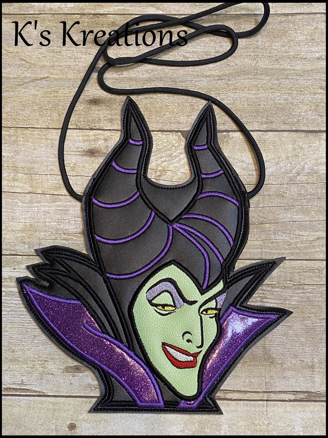 Disney Maleficent Crossbody Bag, Girls Disney Villain Crossbody Purse ...