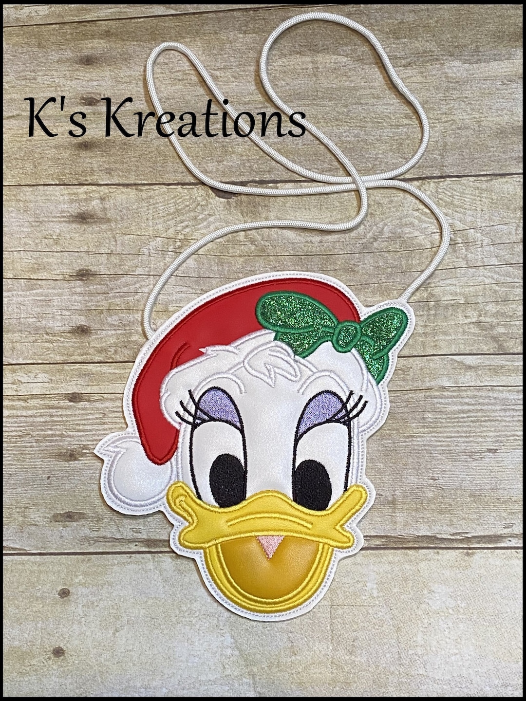 Santa Daisy Duck Crossbody Bag, Disney Girls Crossbody Purse, Christmas ...