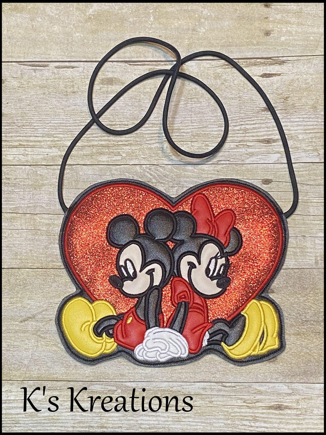 Minnie Mouse and Mickey Mouse Crossbody Bag, Girls Disney Crossbody ...