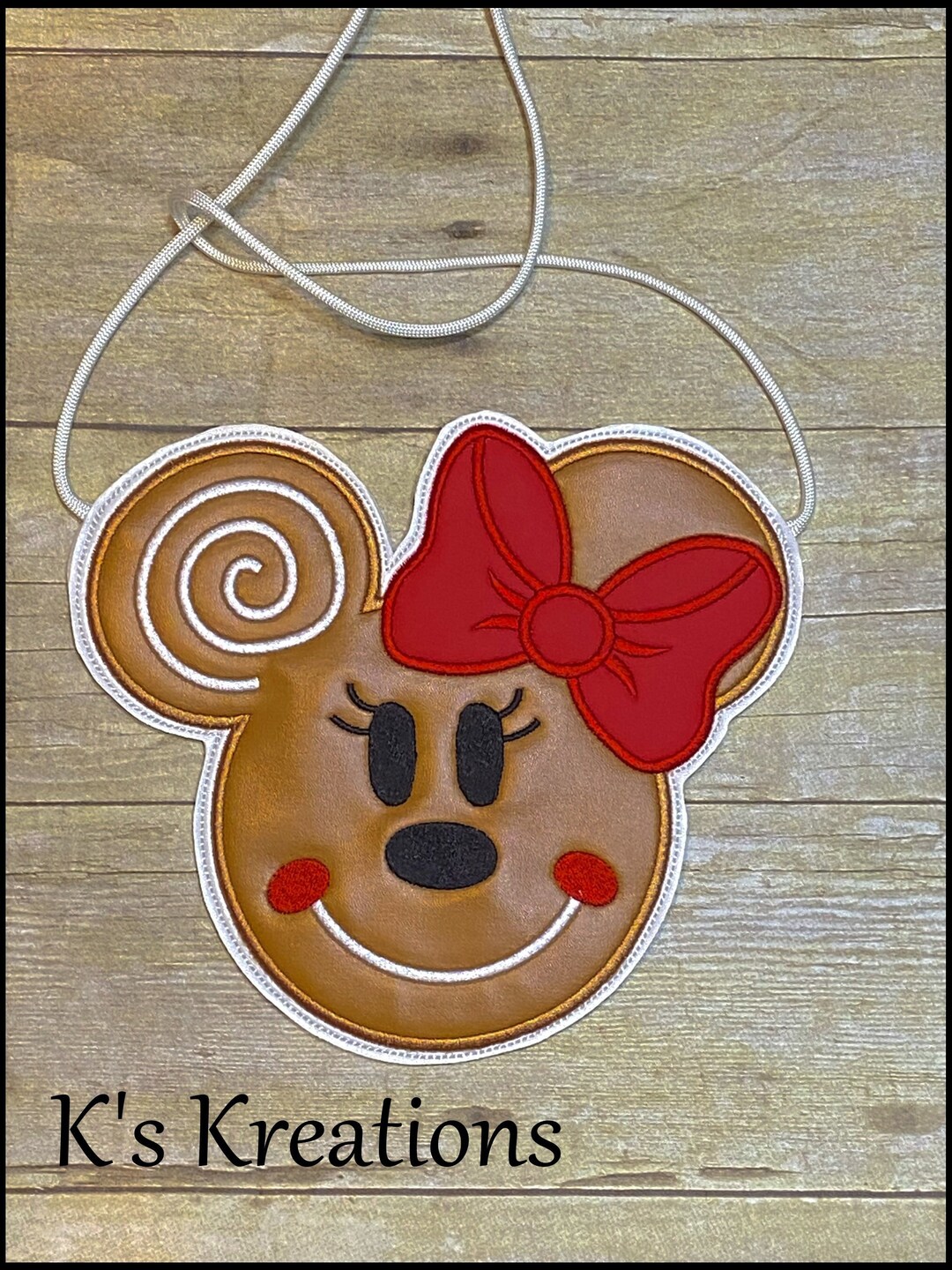 Gingerbread Minnie Crossbody Bag, Girls Disney Crossbody Purse ...