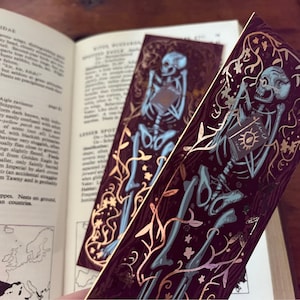 The Librarian Deluxe Bookmark (148x 52cm) Gold Painted Edges, Gothic ...