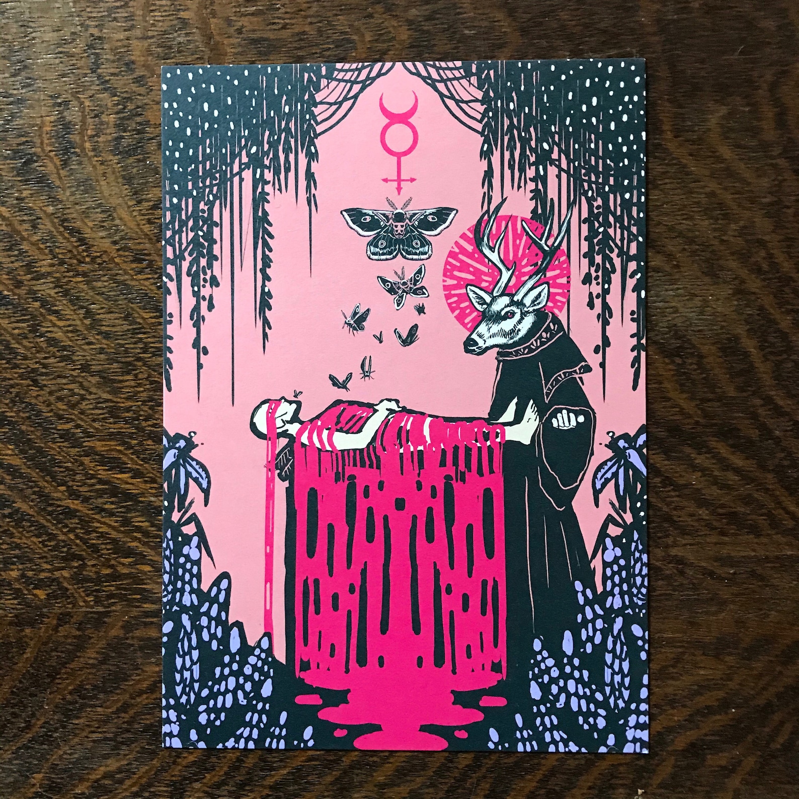 Ritual Triptych Set of 3 Prints 2 SIZES Gothic Art | Etsy