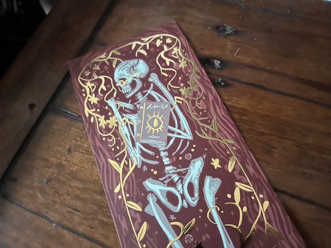 The Librarian - Deluxe Rose Gold Art Print 30x10.5cm (12x4 Inches ...