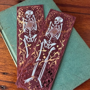 The Librarian Deluxe Bookmark (148x 52cm) Gold Painted Edges, Gothic ...