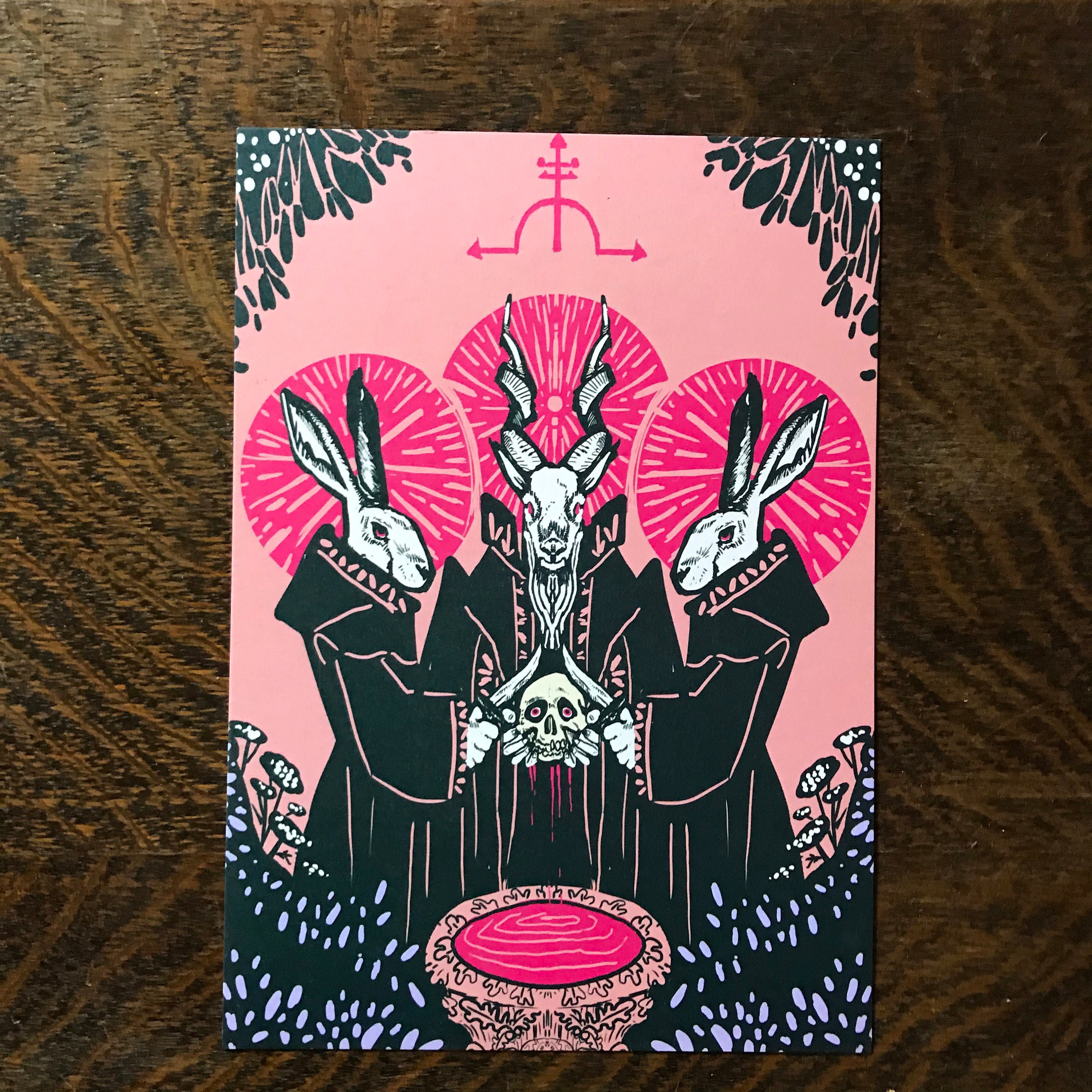 Bloodletting Ritual Art Print 2 SIZES Gothic Decor Horror | Etsy UK