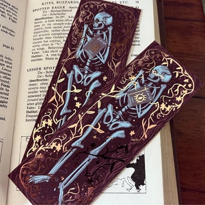 The Librarian Deluxe Bookmark (148x 52cm) Gold Painted Edges, Gothic ...
