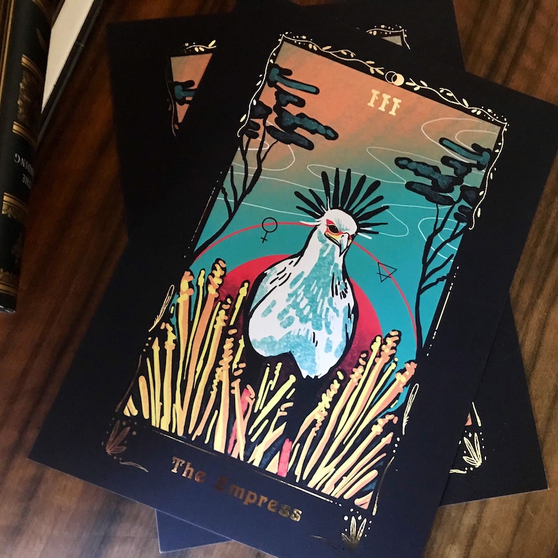Bird Oracle Cards - Etsy