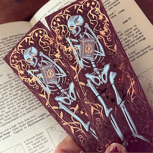 The Librarian Deluxe Bookmark (148x 52cm) Gold Painted Edges, Gothic ...