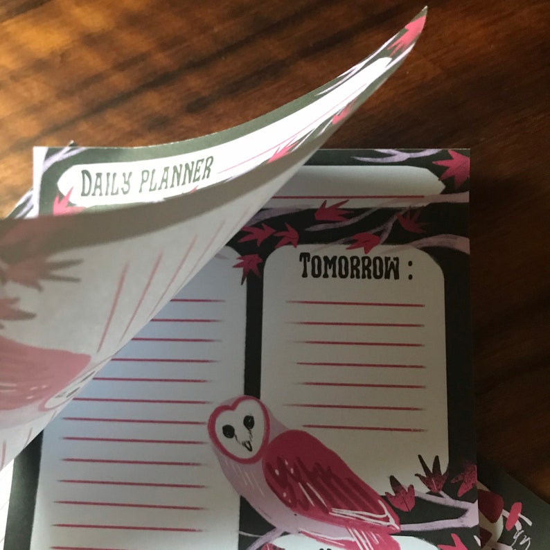 A5 Daily Planner Pastel Goth Style to Do List Productivity - Etsy