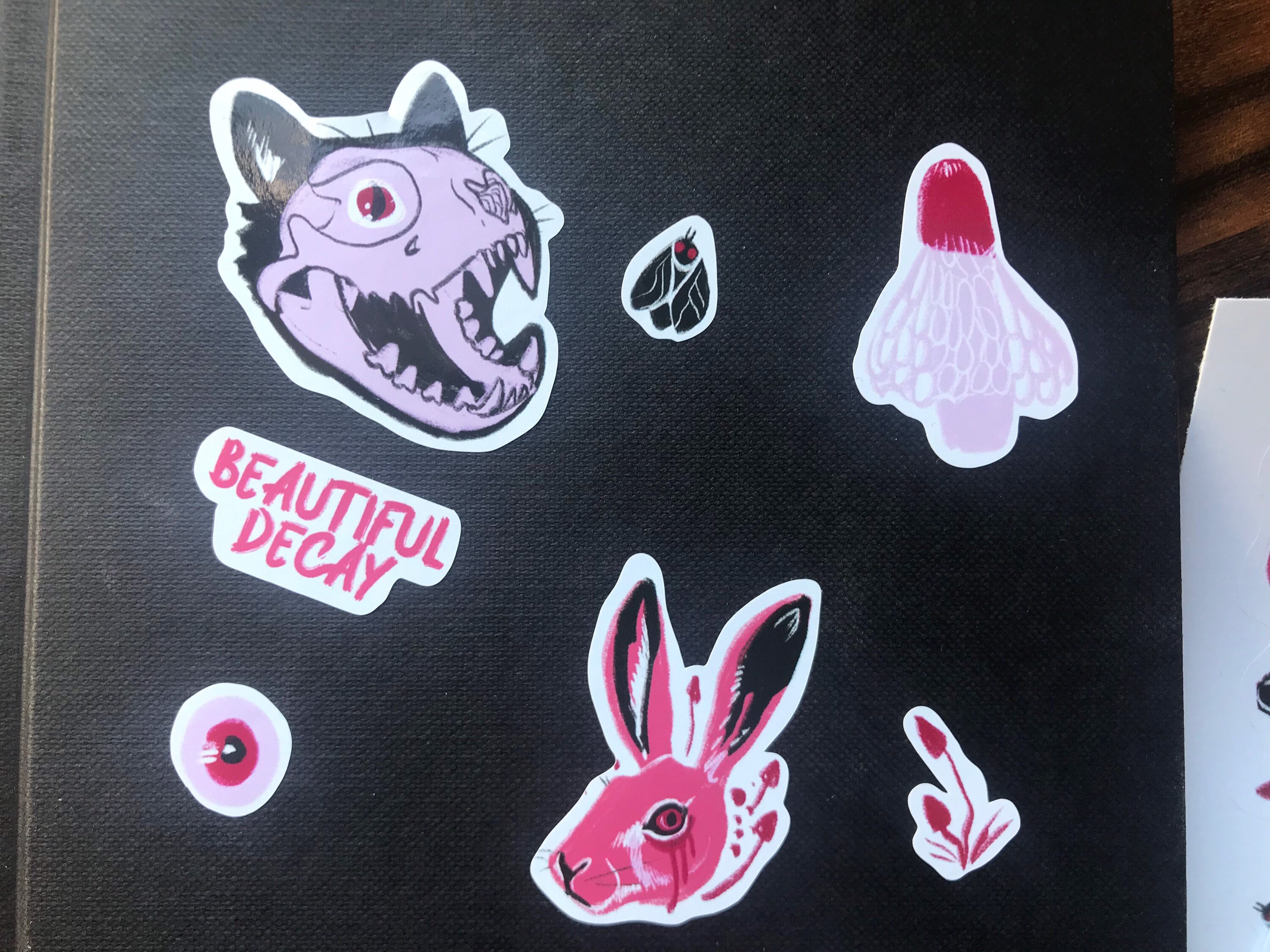 Beautiful decay Vinyl sticker sheet A6 4.1x 5.8 inches | Etsy