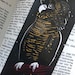 Red-tailed Black Cockatoo Bookmark!- 52x148mm Bird Bookmark, Perfect ...