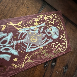 The Librarian - Deluxe Rose Gold Art Print 30x10.5cm (12x4 Inches ...