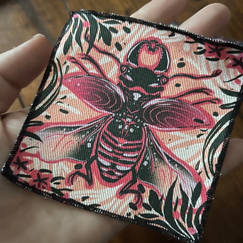 Goth Bug Fabric - Etsy UK