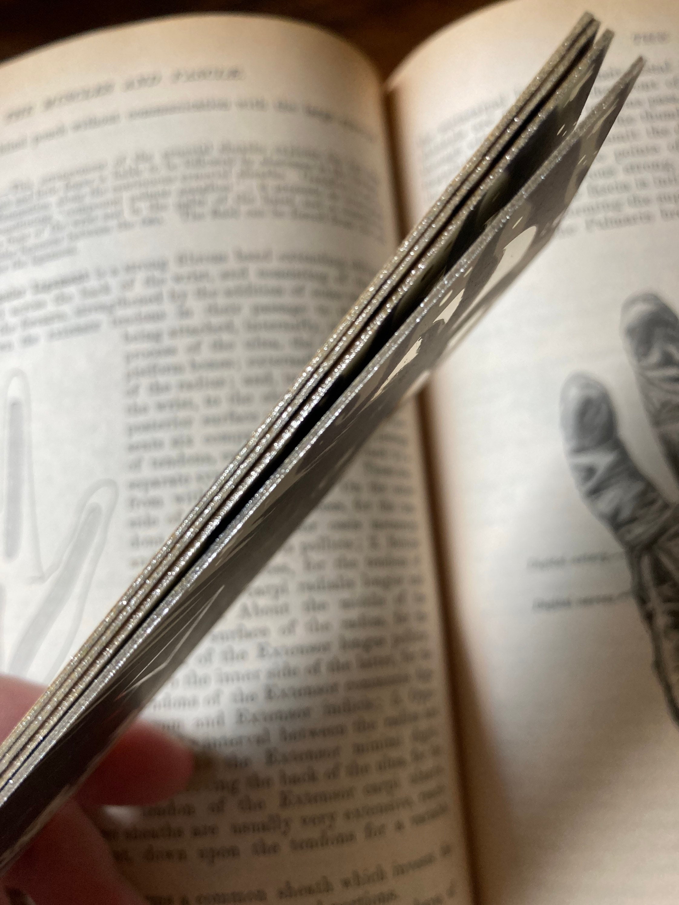 Deluxe Gold Foil Bookmark Set of 3 148x 52cm Gold Painted | Etsy UK