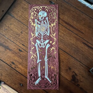 The Librarian - Deluxe Rose Gold Art Print 30x10.5cm (12x4 Inches ...