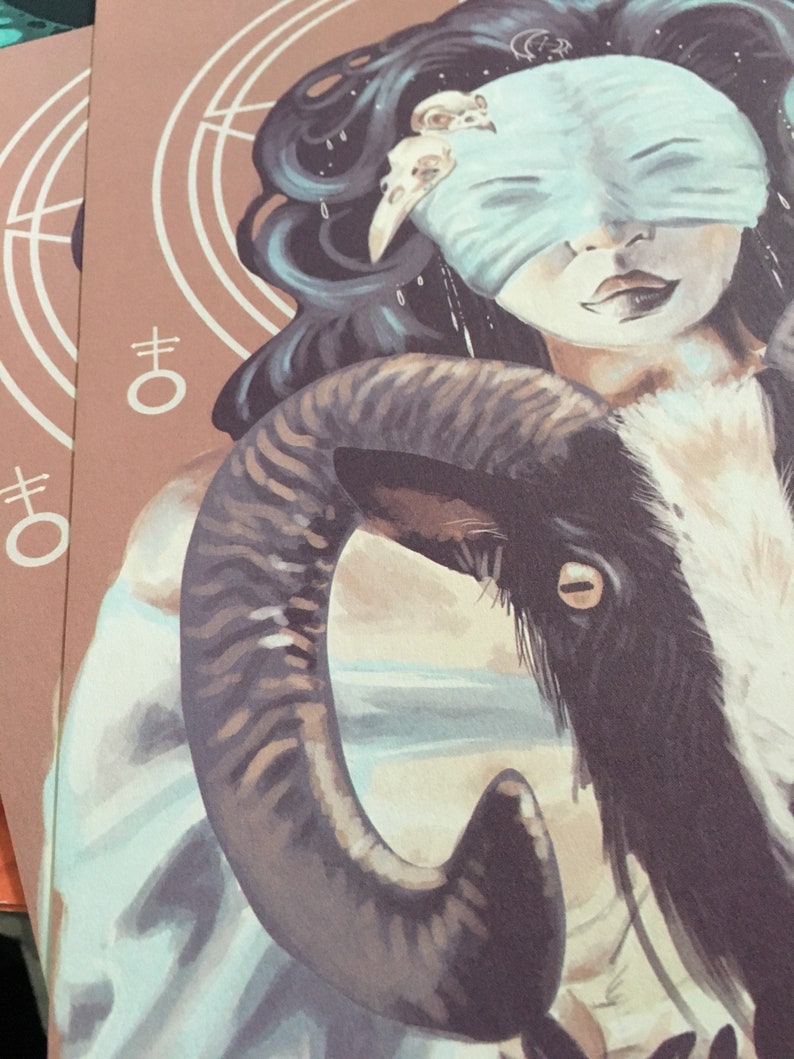 Bride of Satan Horror Art Print 2 Sizes A3 Poster A4 - Etsy Denmark