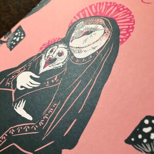 Ritual Triptych- Set of 3 Prints (2 SIZES)- Gothic Art, Occult, Owls ...