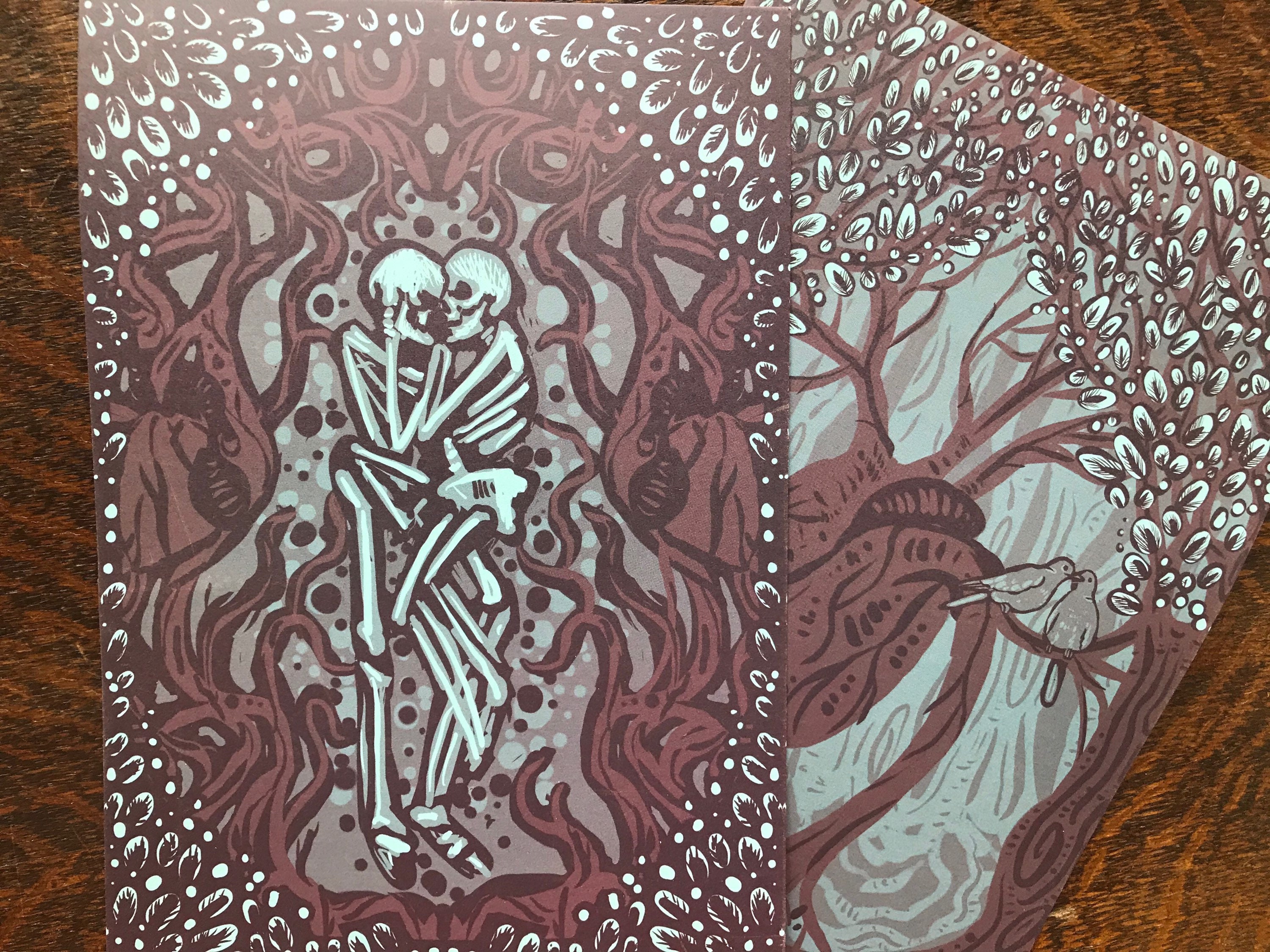 Deaths Sweet Embrace Art Print 2 Sizes Available Gothic - Etsy UK