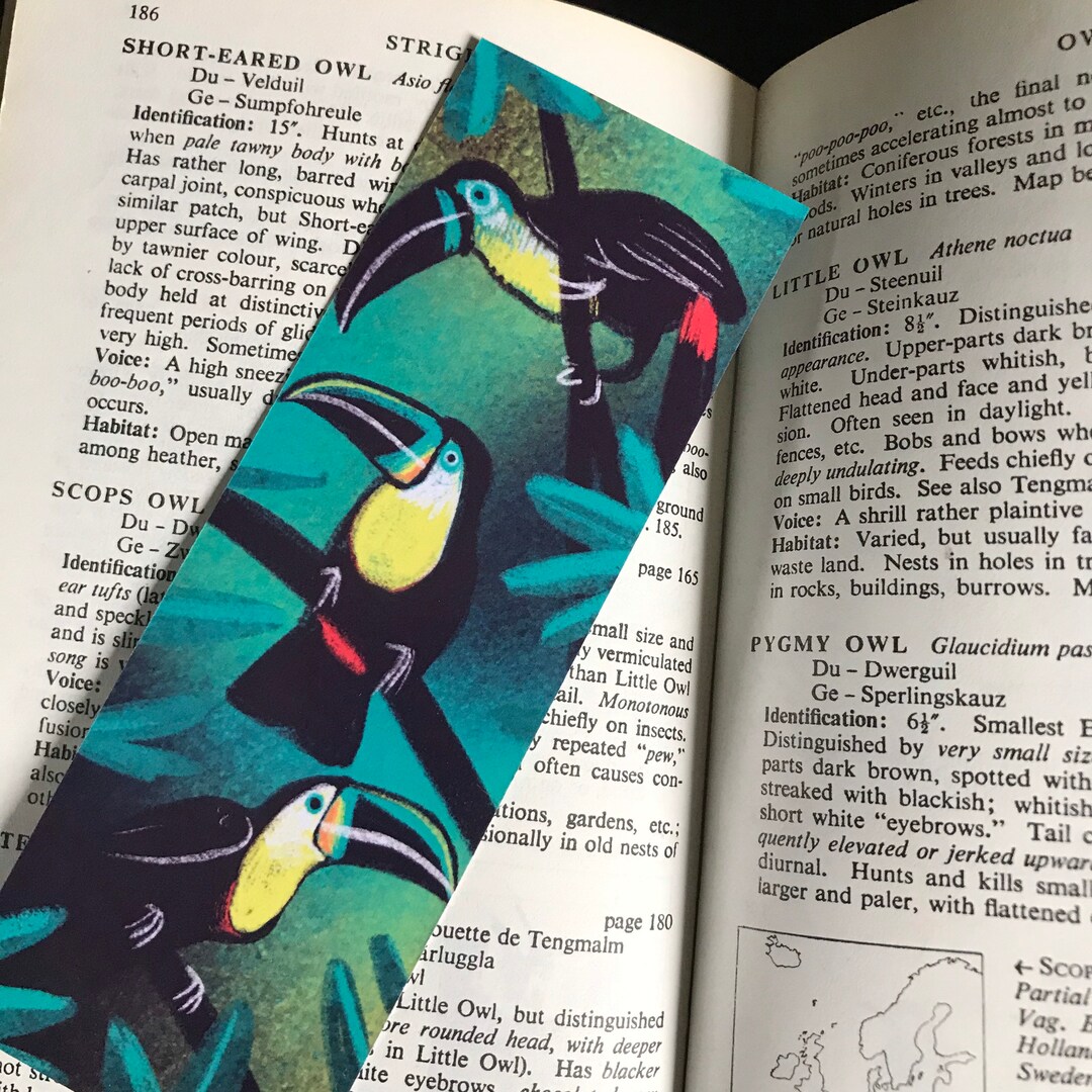 More Than Toucan Tango! Bookmark- 52x148mm- Book Accessories, Book ...