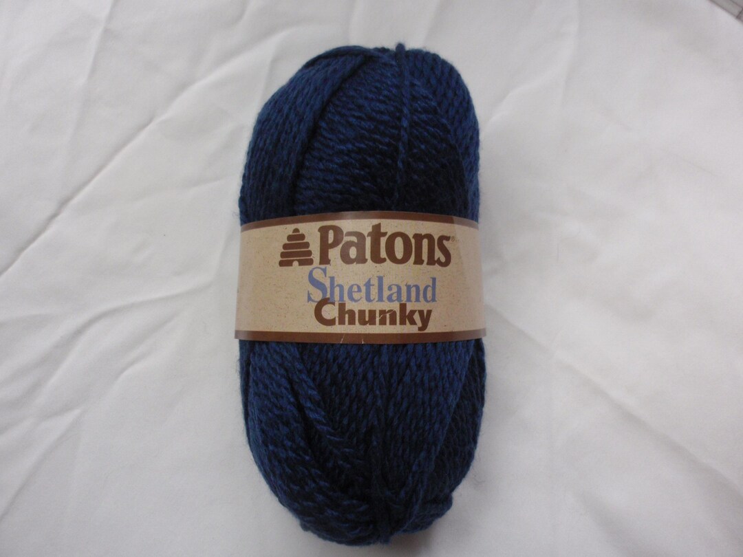 Discontinued Patons Shetland Chunky Bulky Acrylic/wool Blend Yarn - Etsy