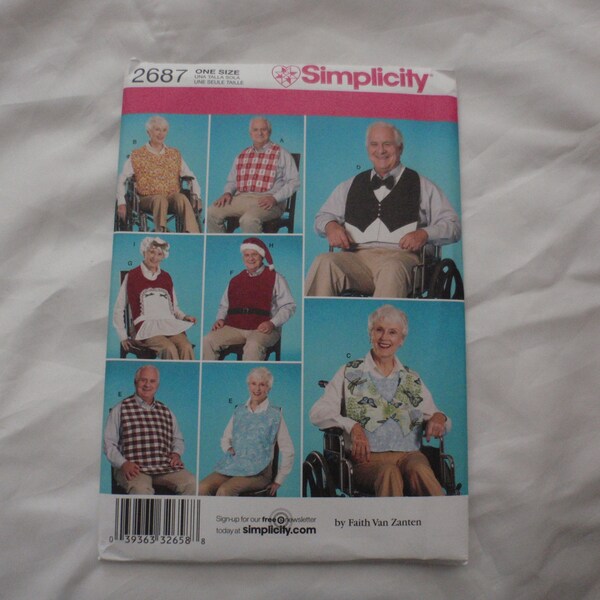 Adult Clothing Protectors Pattern - Etsy