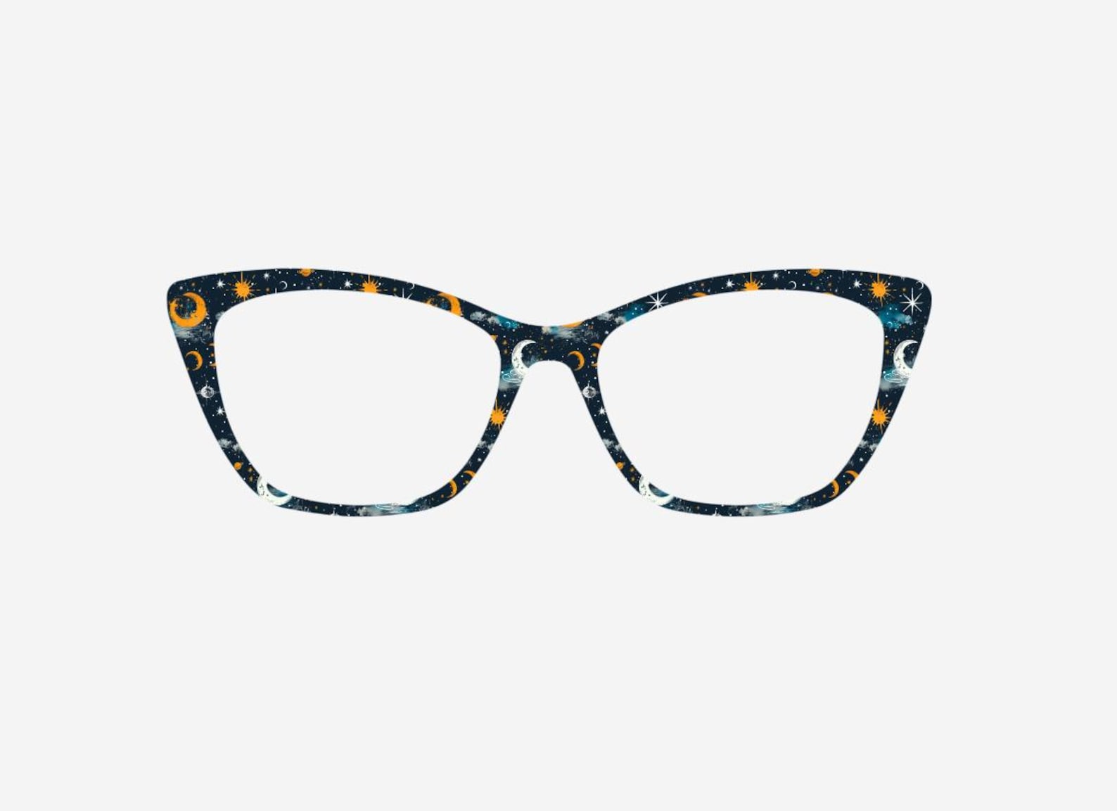 Space/sun/moon Magnetic Glasses Topper 18 - Etsy