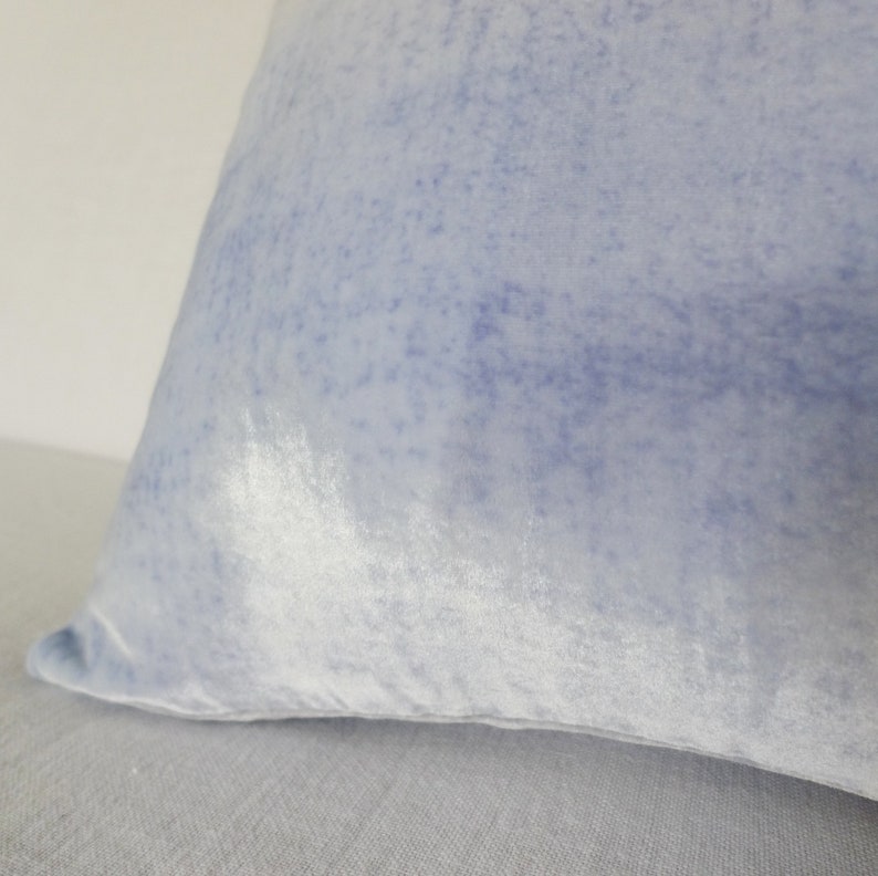 Grey/blue Soft Cloud/eggshell Velvet Pillow Cover - Etsy