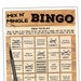 Human Bingo Party Game for Men & Women - Adults Birthday Party, Office ...