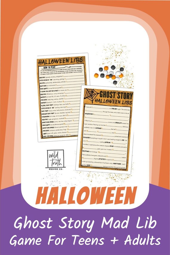 Halloween Mad Libs For 3rd Graders