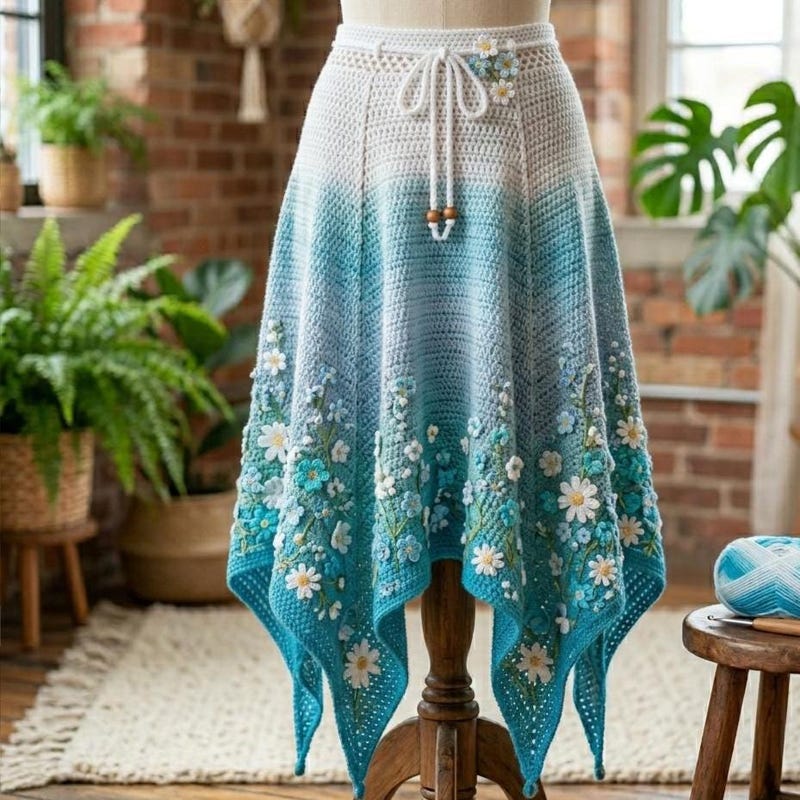 Cottage Core Skirt Maxi - Etsy