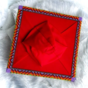 Beaded Graduation Cap Adult Red - Etsy