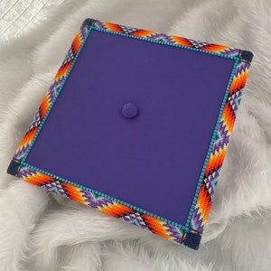 Royal Purple Beaded Graduation Cap Adult - Etsy