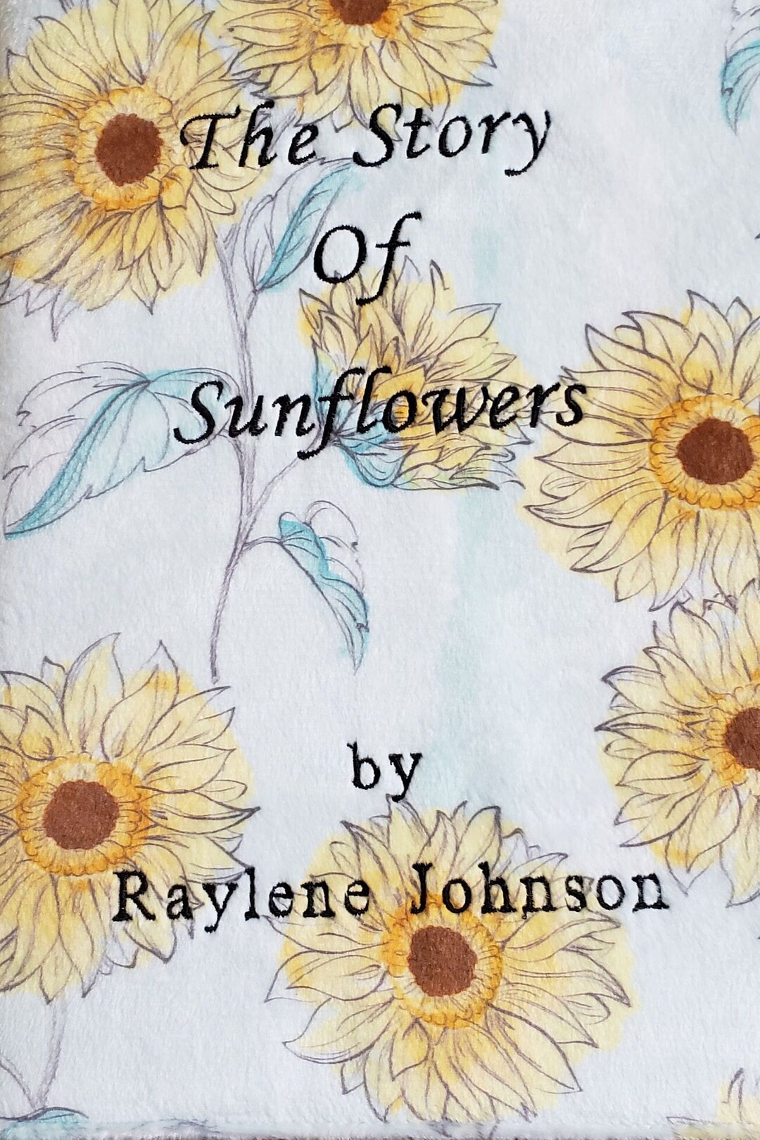 The Story of Sunflowers - Children's Embroidered Story Book - Etsy