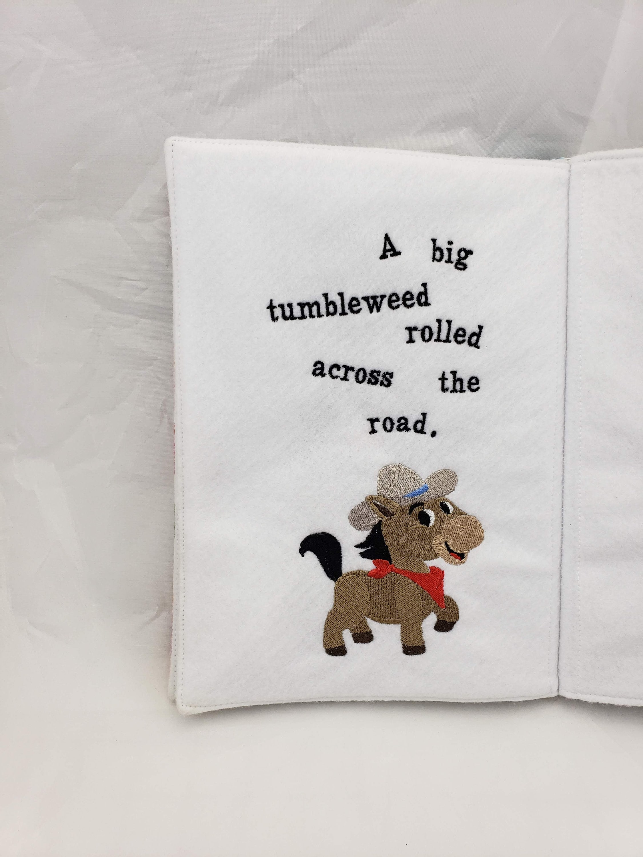 How the Lion Got His Mane - Children's Embroidered Fabric Story Book - Etsy