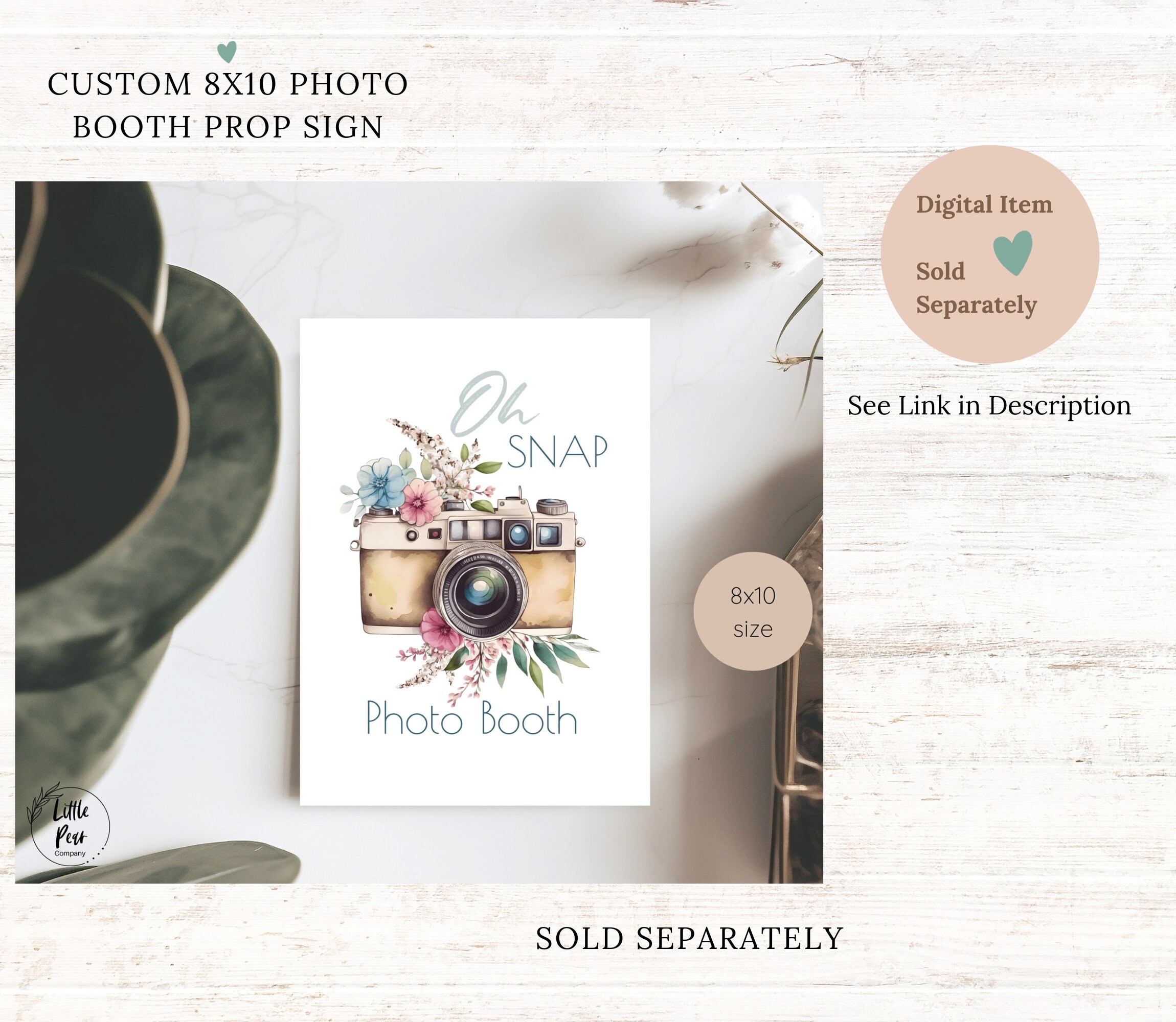 Oh Snap Invitation, Vintage Camera Invite, Teen Camera Party, Tween ...