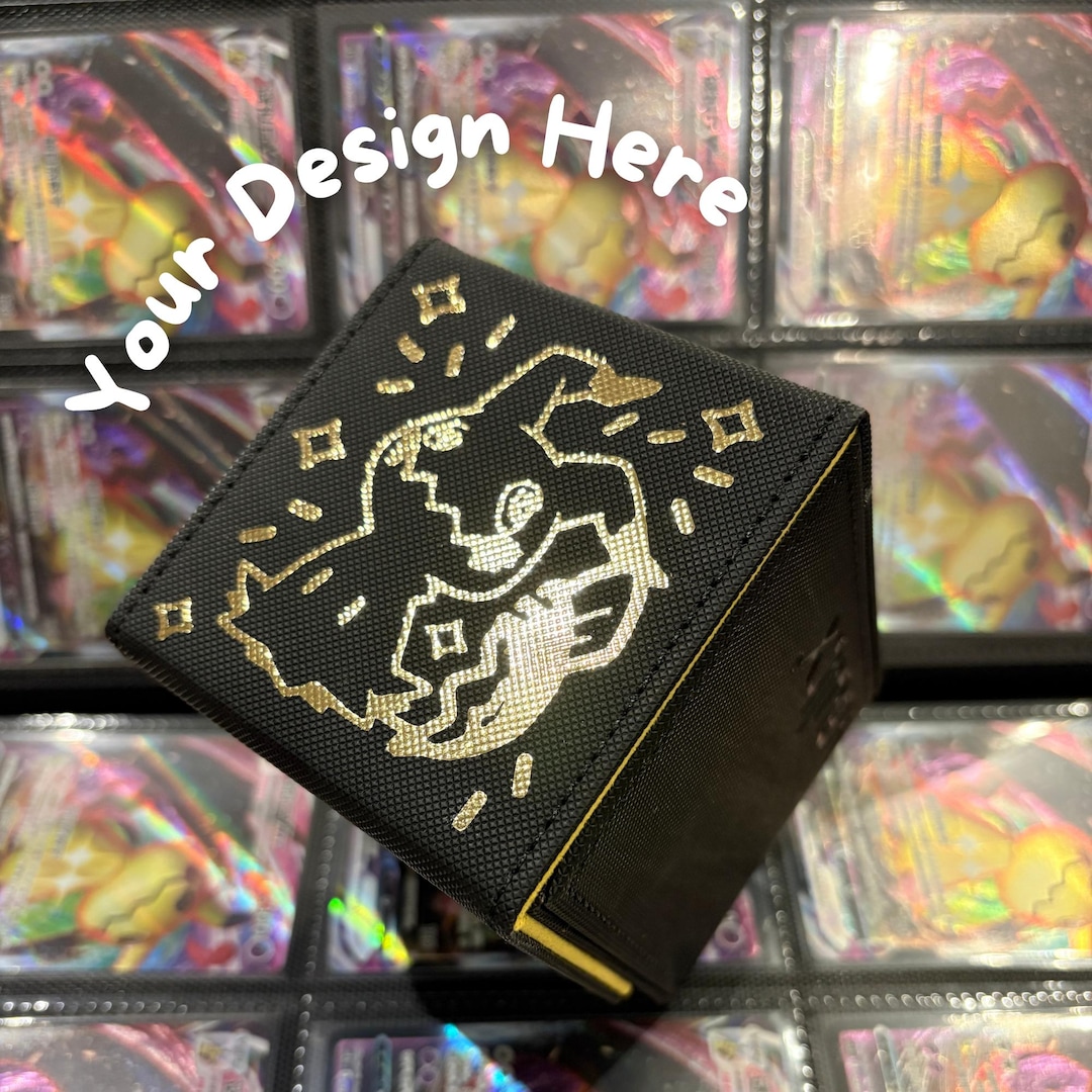 Personalised Custom Pokemon Trading Card Vaultx Storage Box - Etsy UK