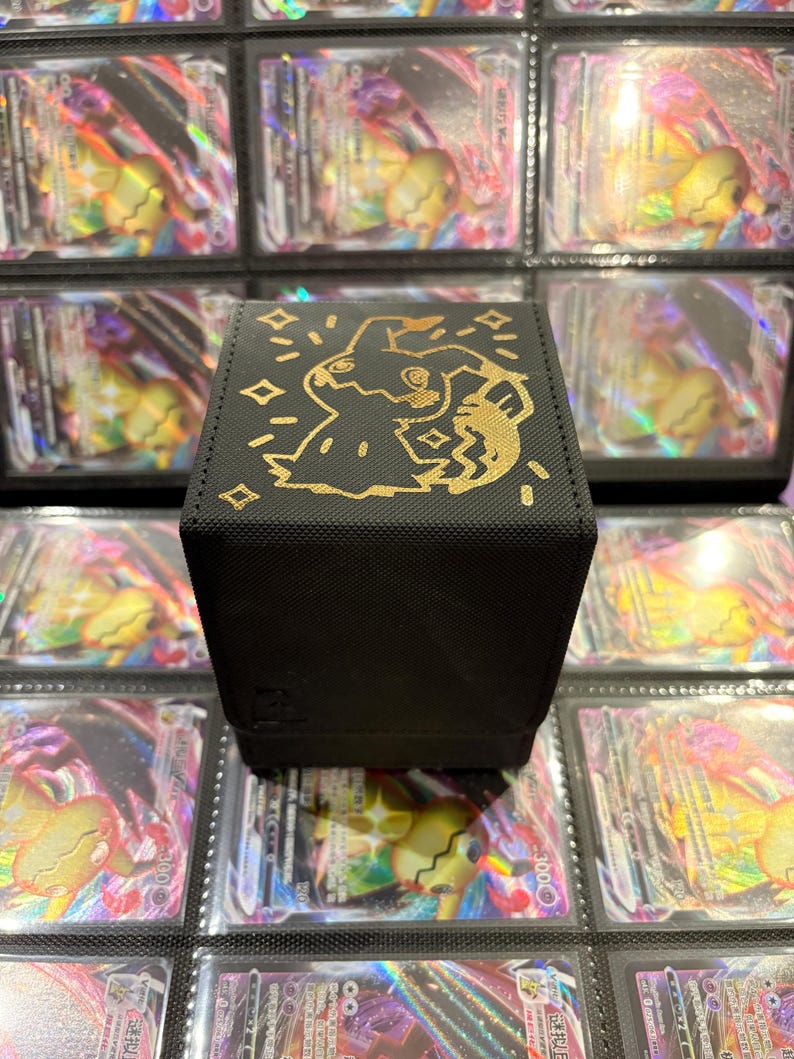Personalised Custom Pokemon Trading Card Vaultx Storage Box - Etsy UK
