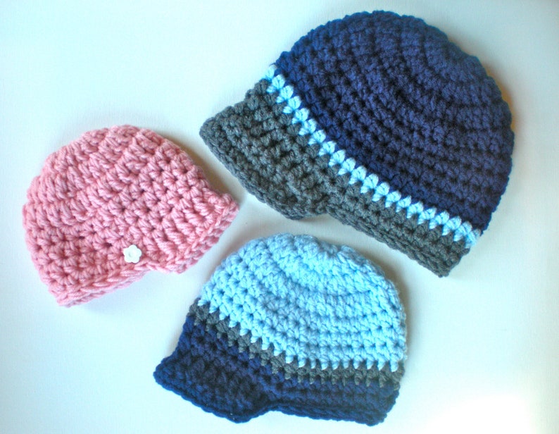 PATTERN: Newbie Newsie Hat Easy Crochet PDF Instant Digital - Etsy