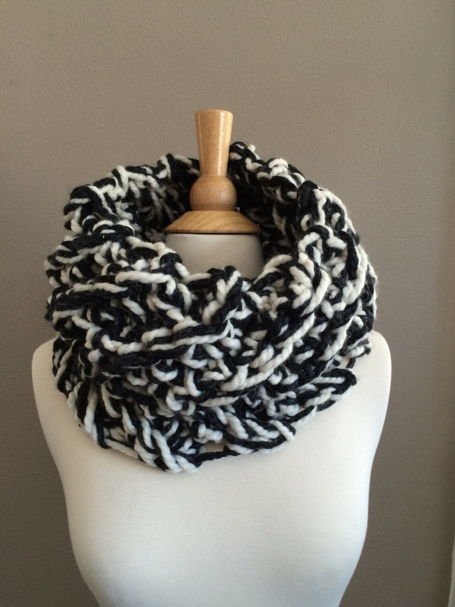 DIY Crochet Pattern: Cece's Cowl, Super Bulky Cowl, Easy Crochet P D F ...