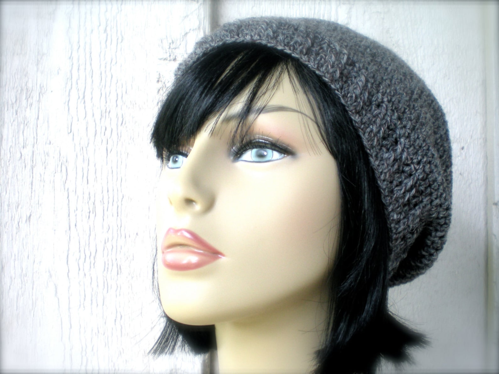 PATTERN: Kroy Hat Slouchy Knit-look Beanie P D F Easy | Etsy