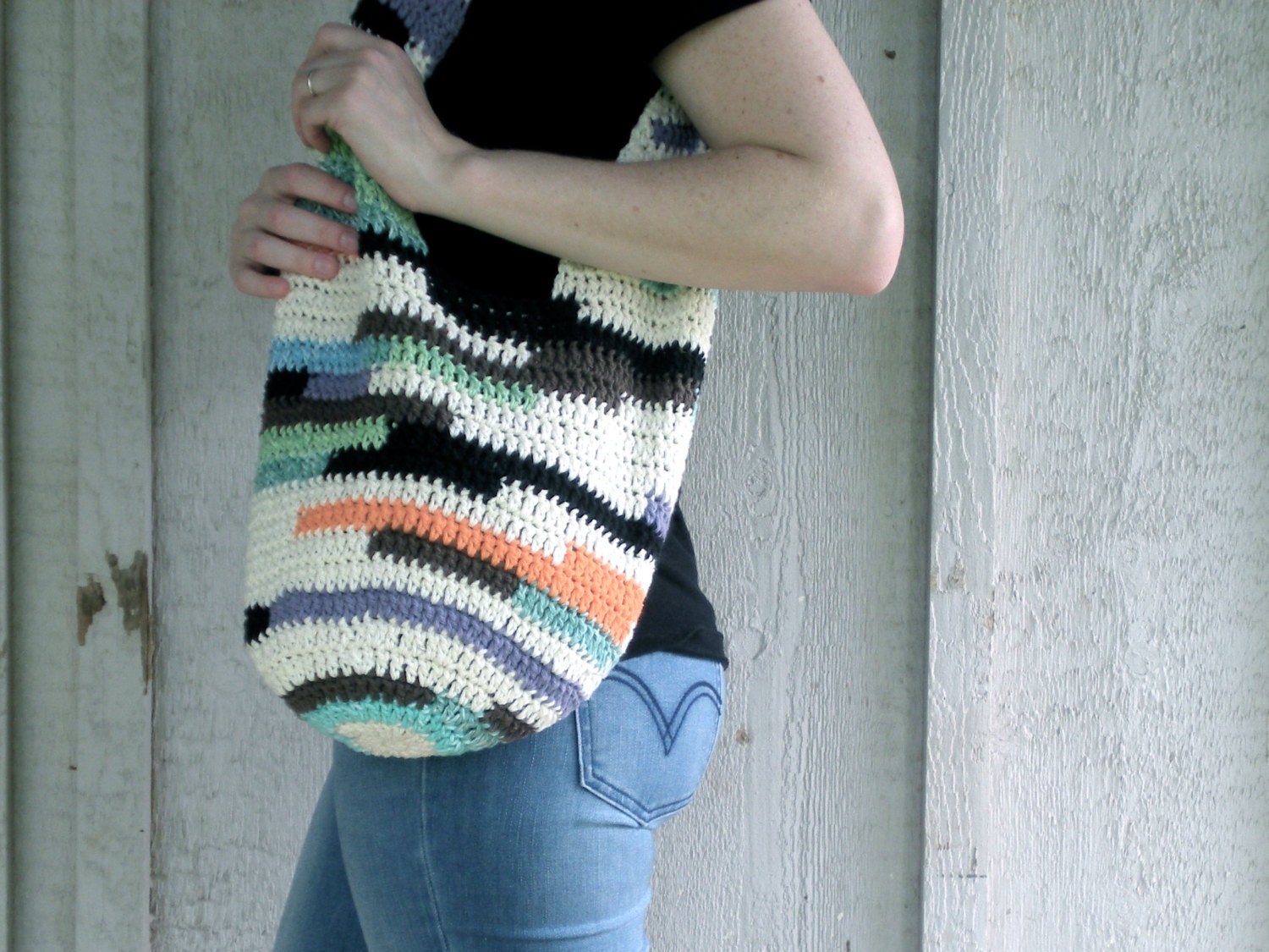 PATTERN: Mag Bag Purse Pocketbook Tote Exposed Zipper | Etsy