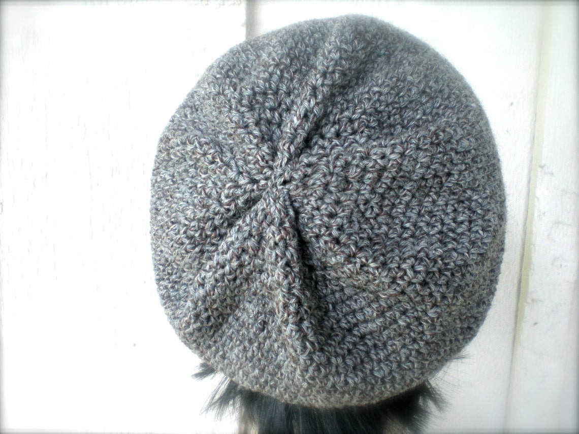 PATTERN: Kroy Hat Slouchy Knit-look Beanie P D F Easy | Etsy