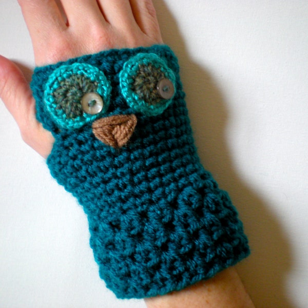 Crochet Owl Gloves - Etsy