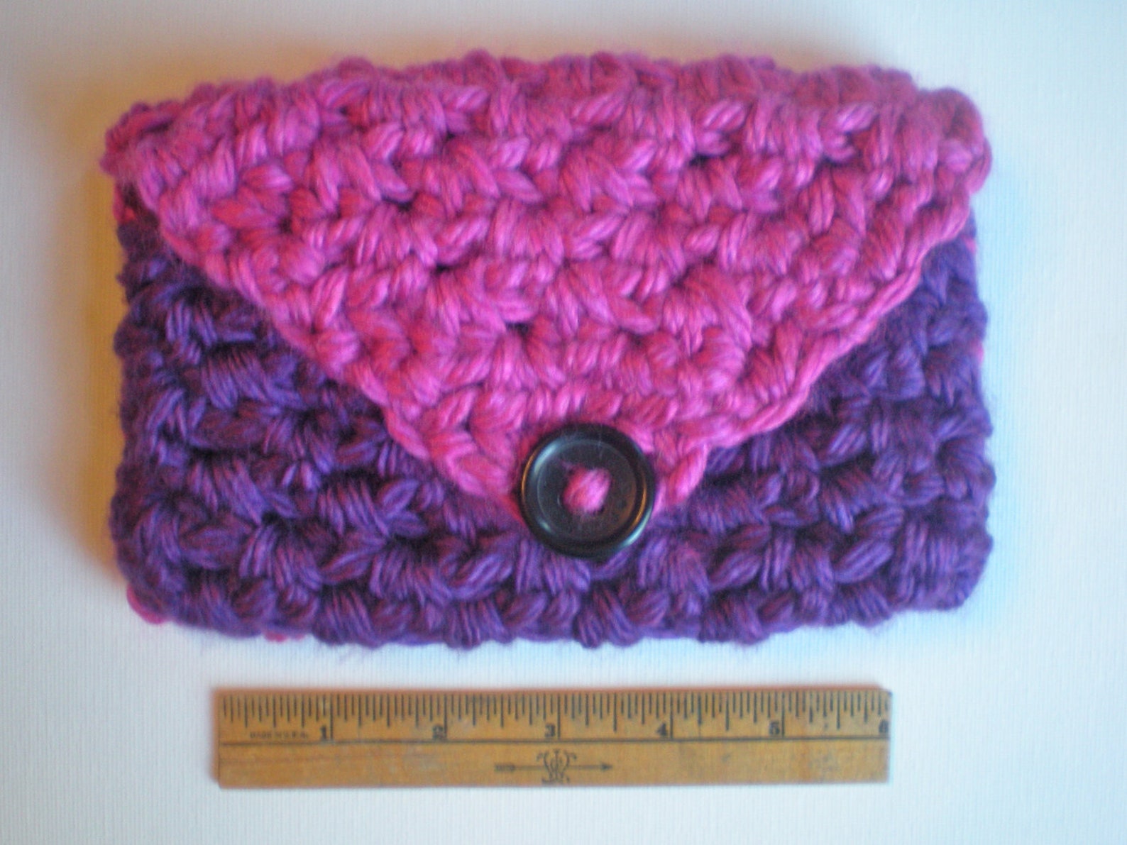 PATTERN: Clutch Purse Wallet Easy Crochet P D F Chunky Yarn - Etsy