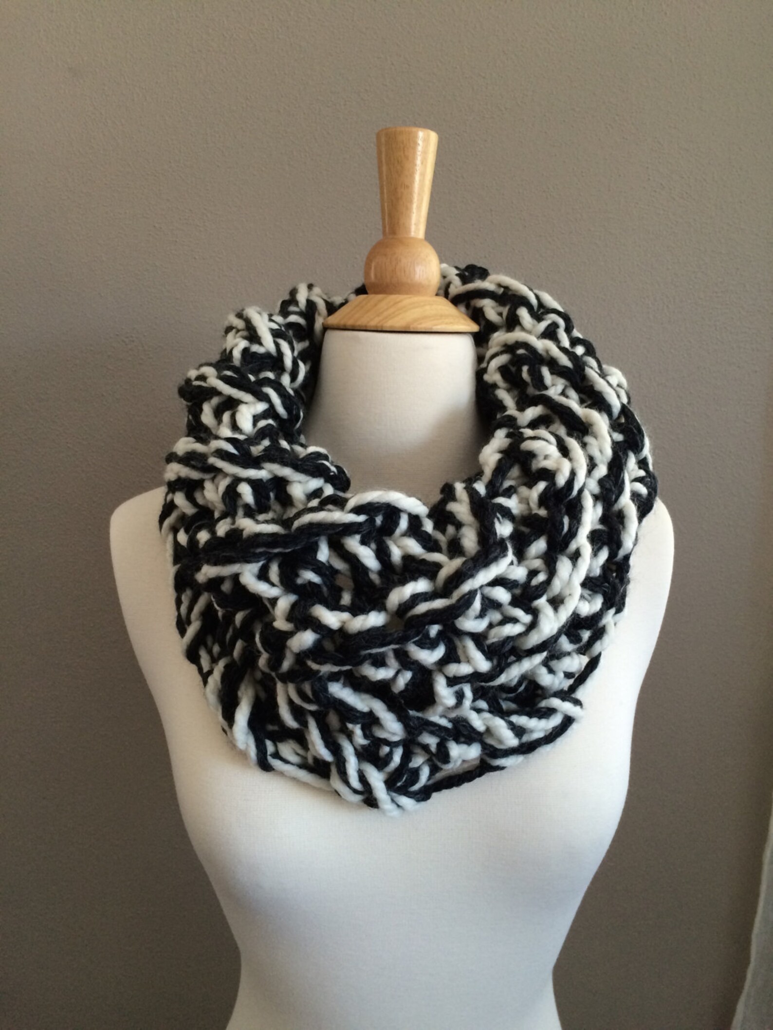 DIY Crochet Pattern: Cece's Cowl, Super Bulky Cowl, Easy Crochet P D F ...