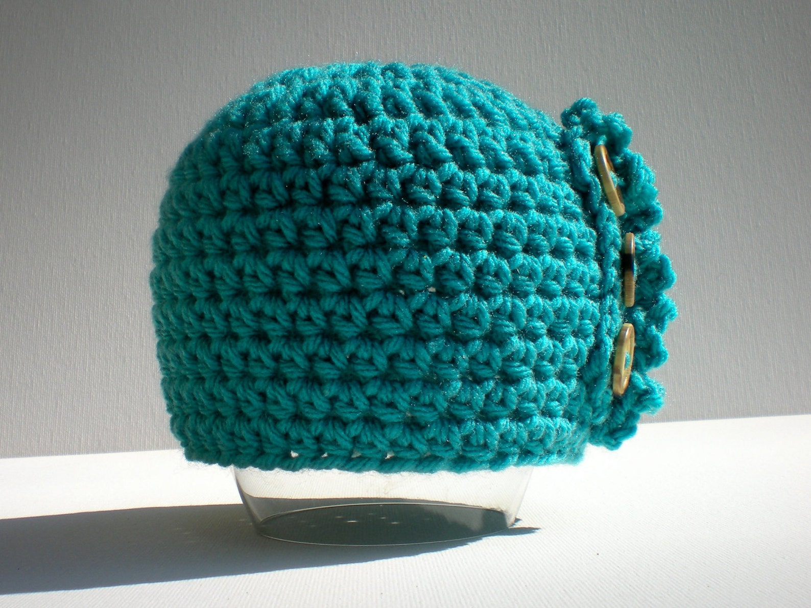 PATTERN: Ruffle Baby Hat Easy Crochet PDF Sizes Newborn to - Etsy