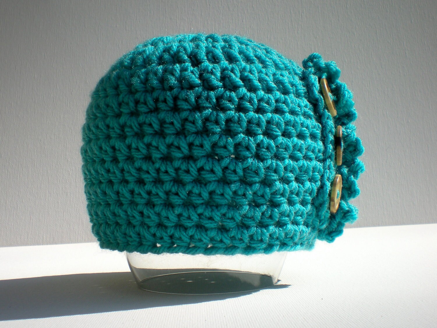 PATTERN: Ruffle Baby Hat Easy Crochet PDF Sizes Newborn to - Etsy