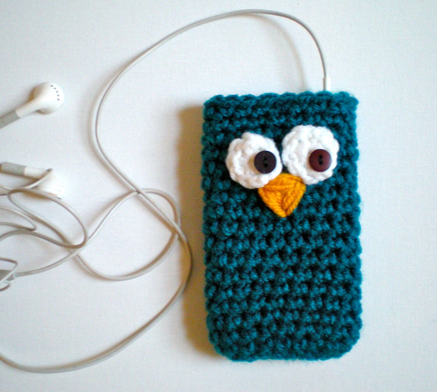 PATTERN: 5-in-1 Cozy, Ipod, Sleeve, Case, Cell Phone, Easy Crochet, Owl ...