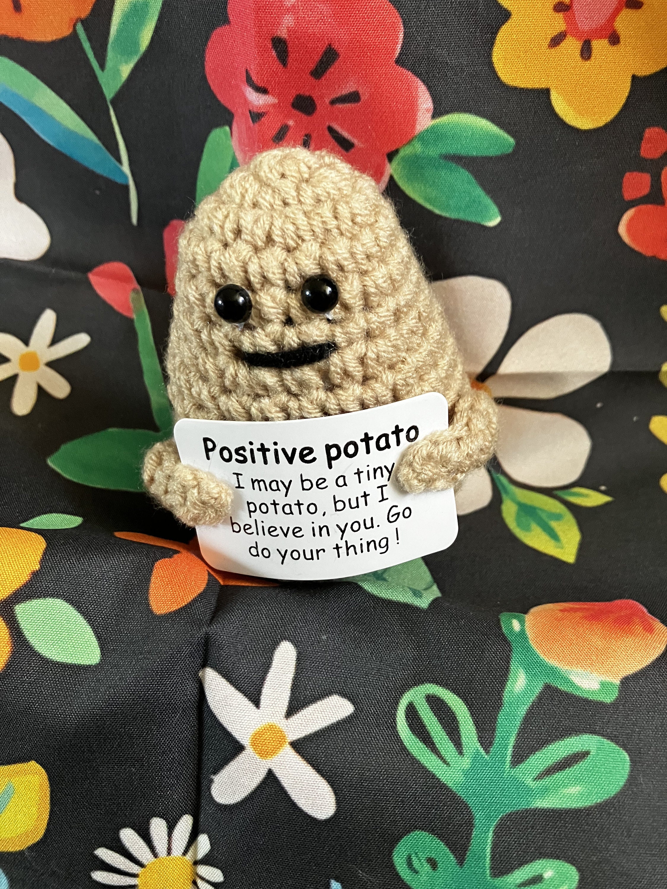 Positive Potato Fidget Toy Positivity Mental Health - Etsy UK