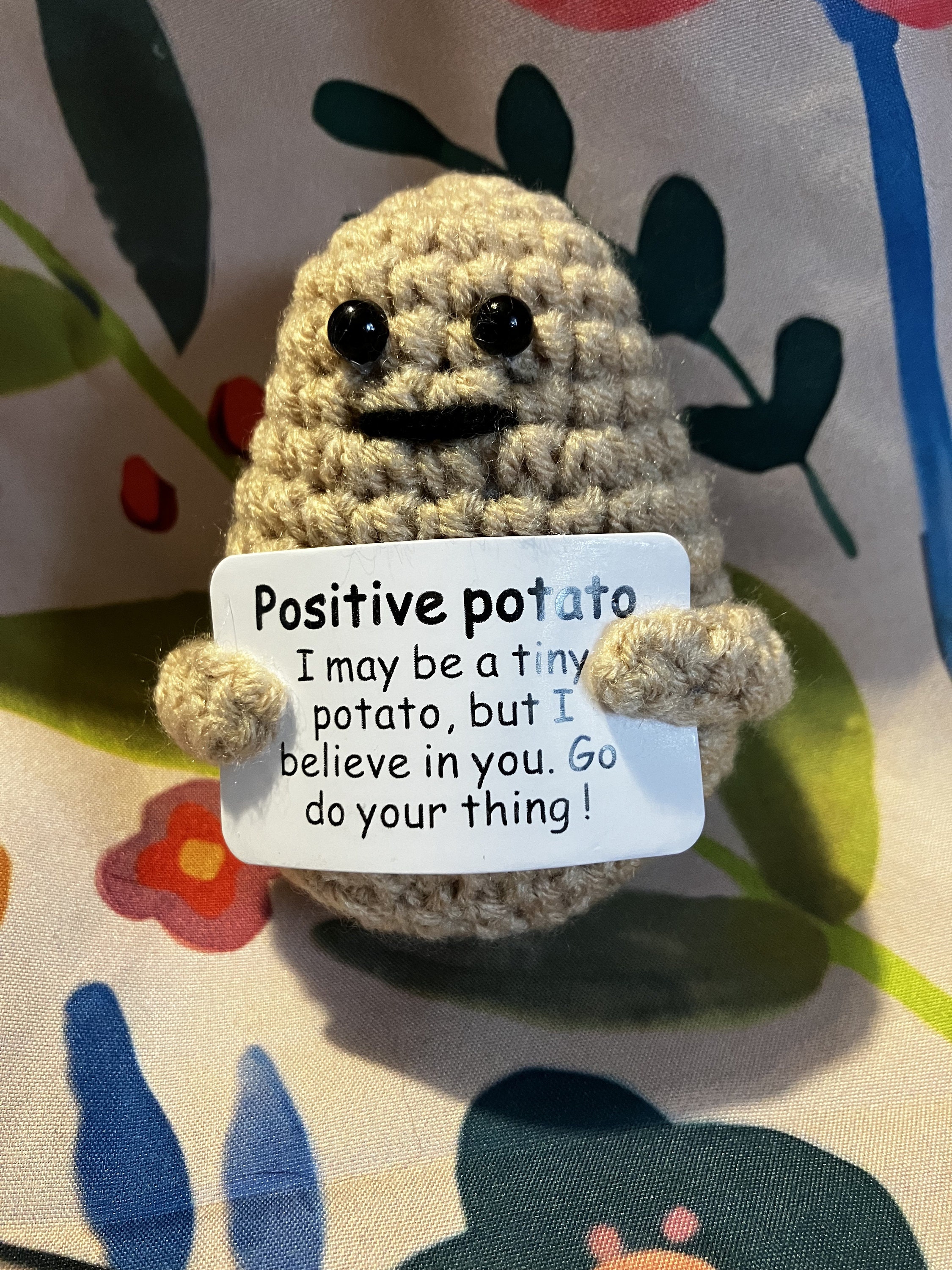 Positive Potato Fidget Toy Positivity Mental Health - Etsy UK